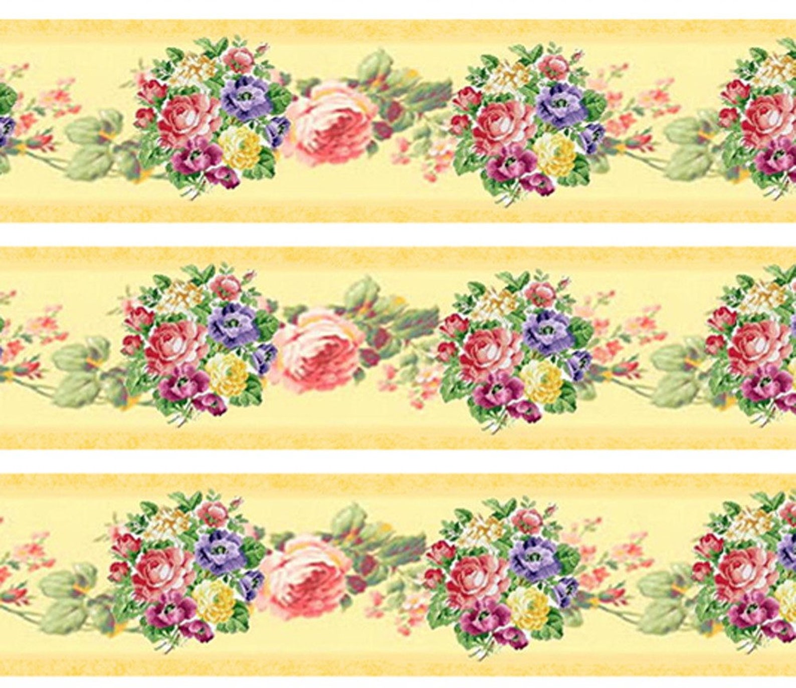 Dolls House Wallpaper Border 77 Ins Long 1/12th 1/24th Choice of 4 ...
