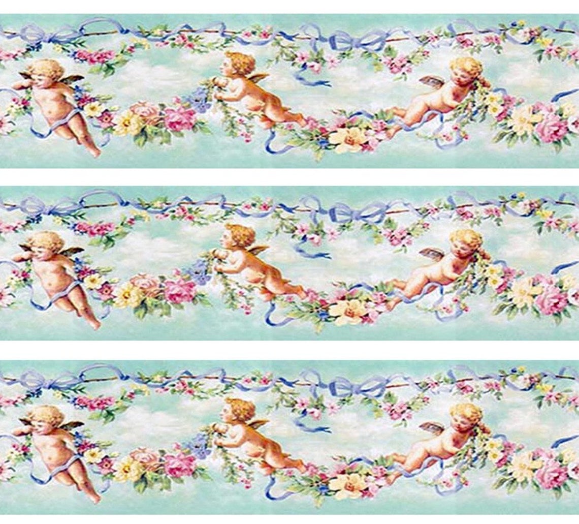 Dolls House Wallpaper Border 77 Ins Long 1/12th 1/24th Choice | Etsy