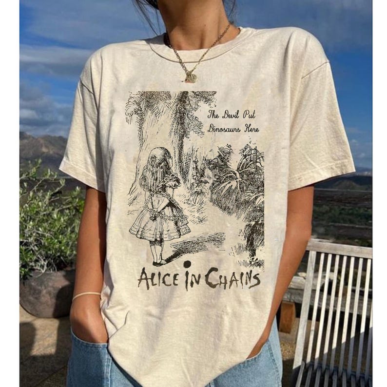 Alice in Chains T Shirt PNG, Alice Tee, Princess Alice Shirt PNG ...
