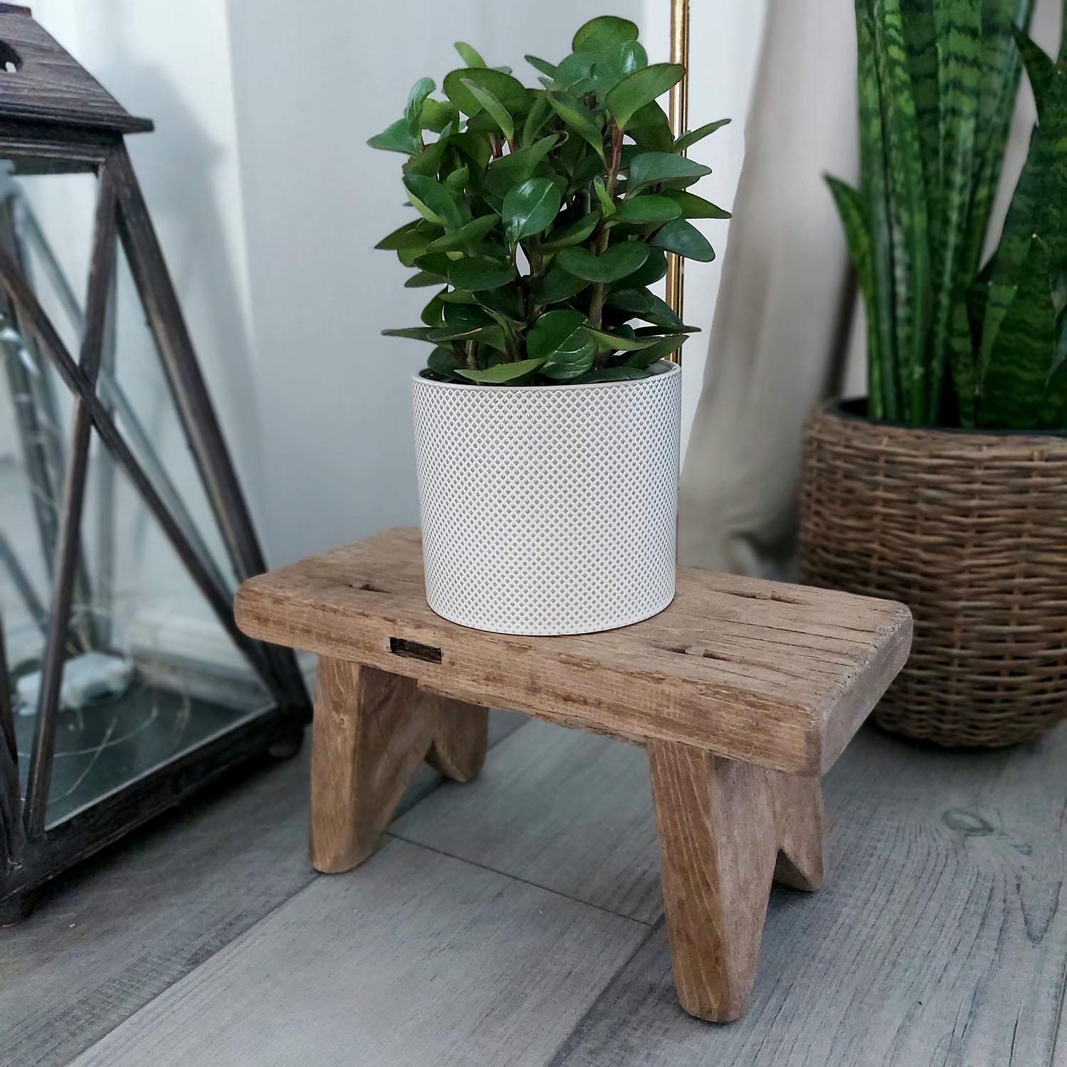 Vintage-style Decor | Step Stool | Accent Piece | Wood Riser | Handmade ...