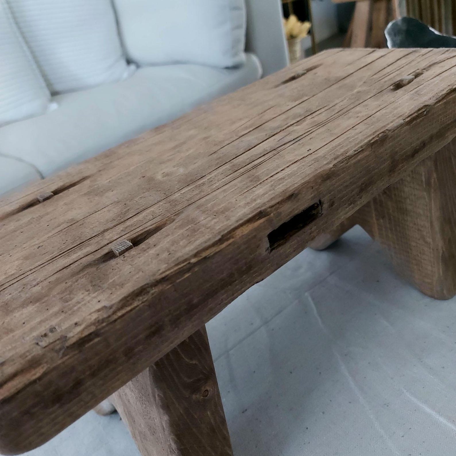 Vintage-style Decor | Step Stool | Accent Piece | Wood Riser | Handmade ...