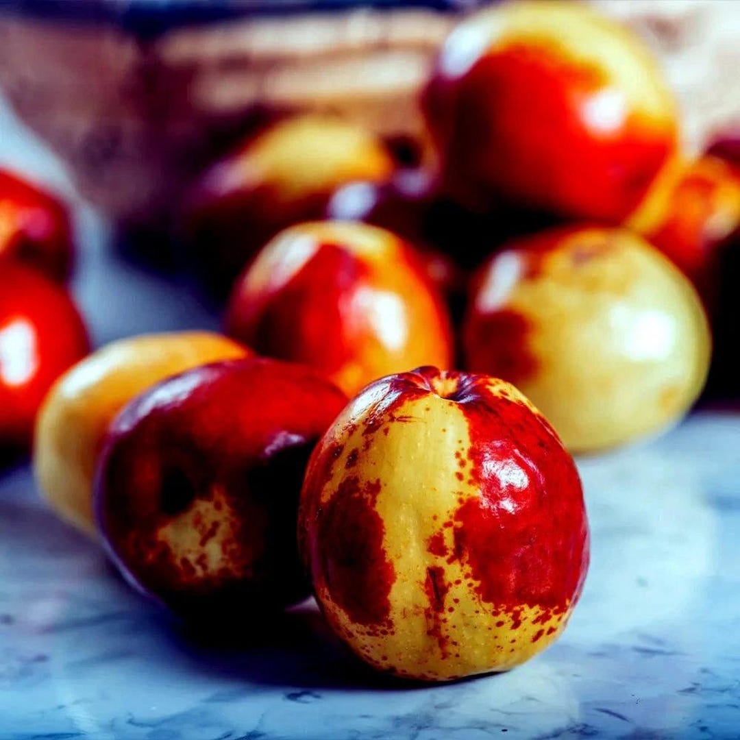 10 Jujube Fruit Tree Seeds – Red Chinese Date – Indian Plum ...