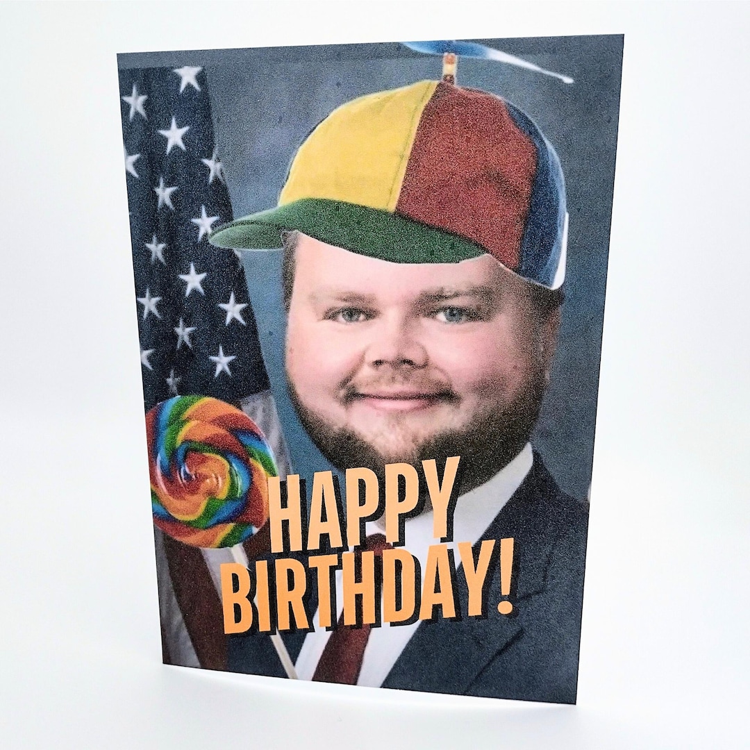 JD Vance Meme Birthday Card "why Don't You Say Thank You" - Happy ...