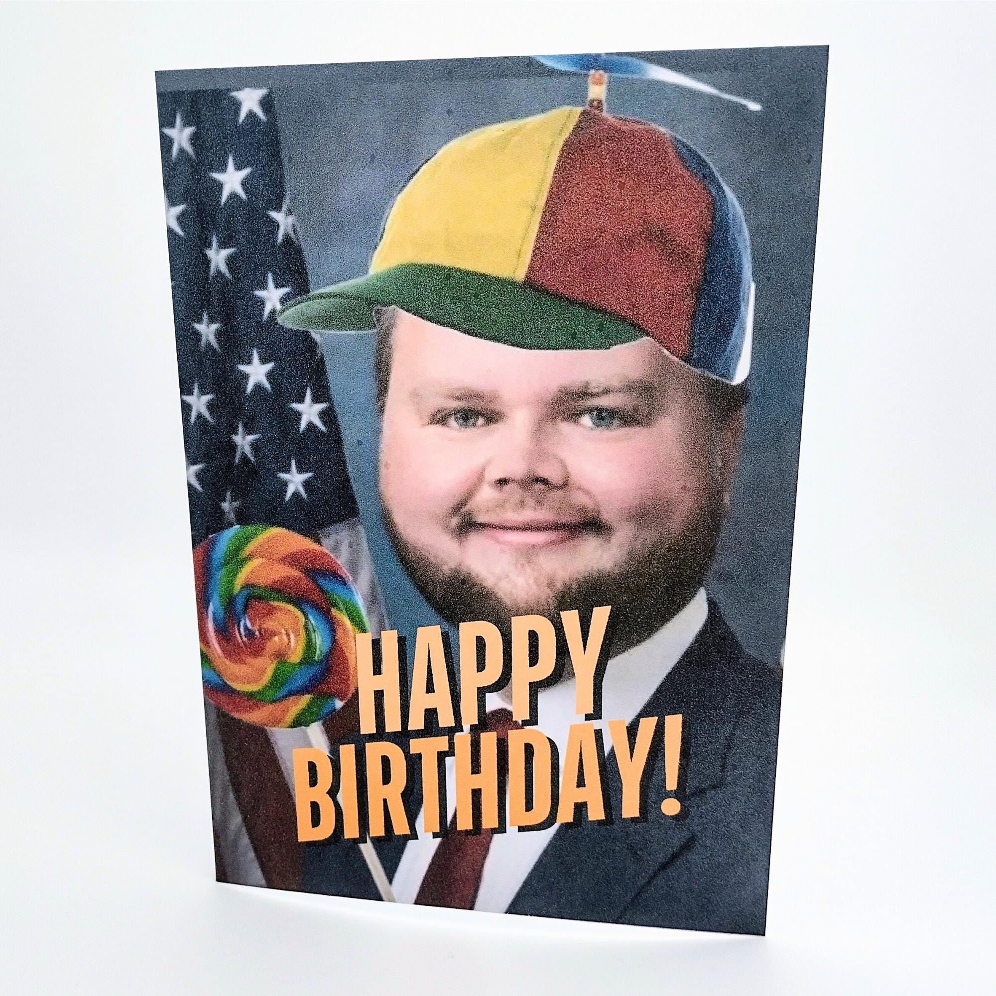 JD Vance Meme Birthday Card "why Don't You Say Thank You" - Happy ...