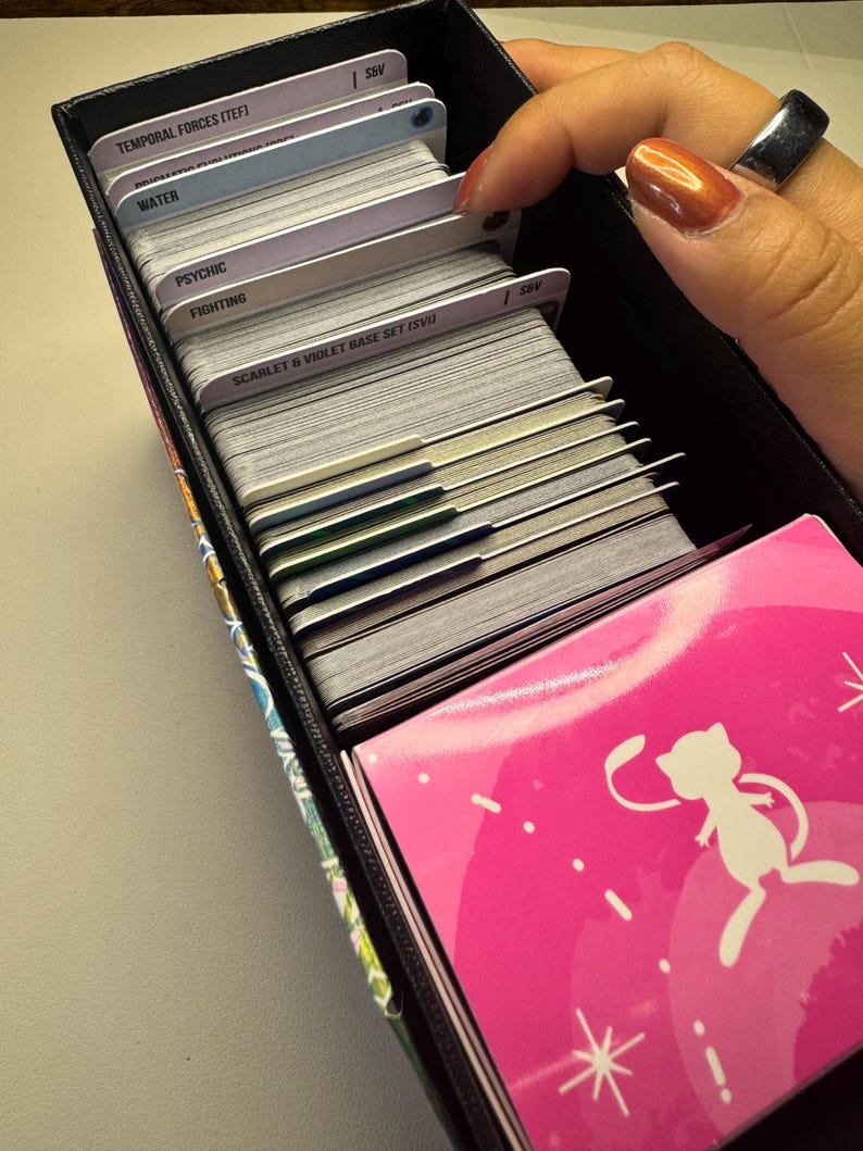 Pokémon TCG - DIGITAL Divider Bundle; S&V, SWSH and Type Divider Cards ...
