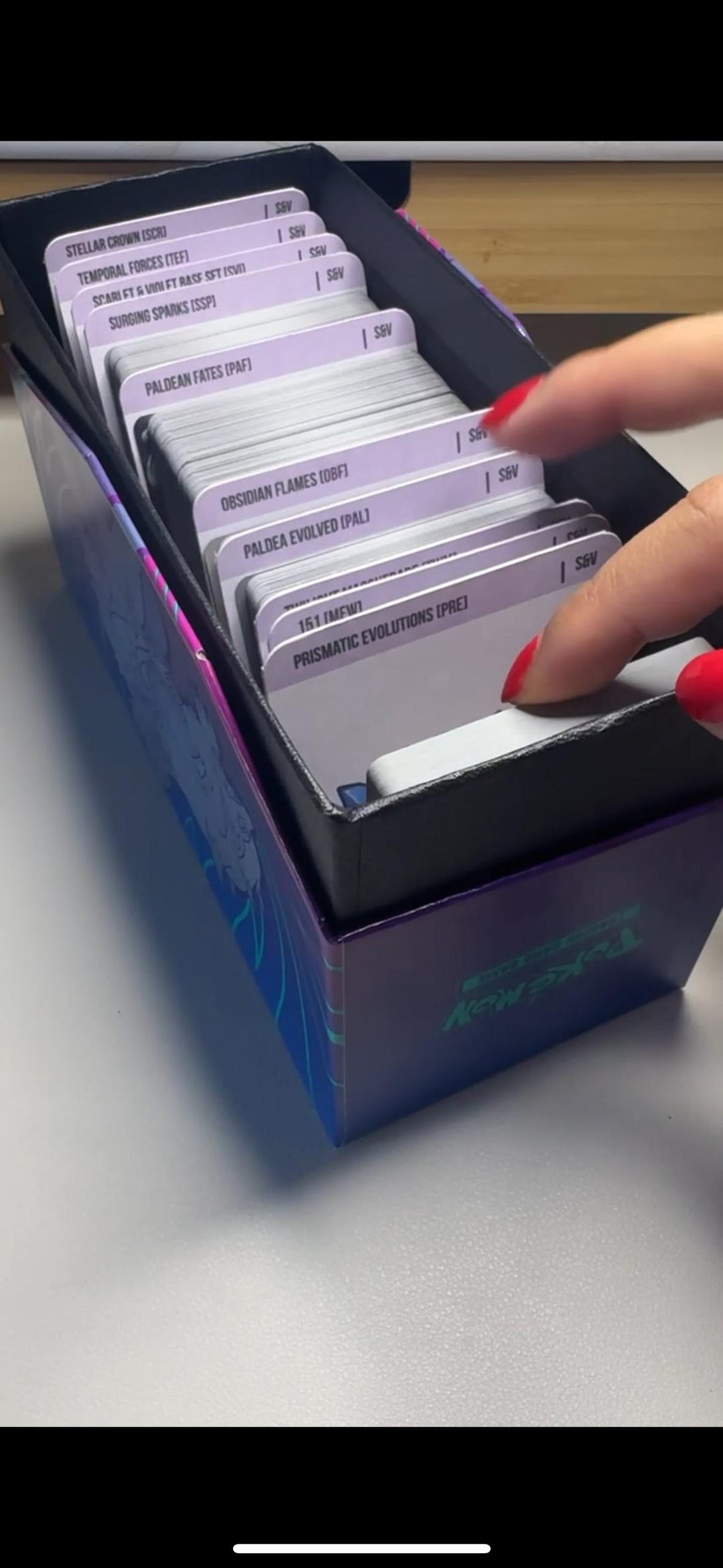 Pokémon TCG - DIGITAL Divider Bundle; S&V, SWSH and Type Divider Cards ...