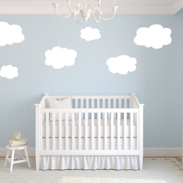 Cloud Wall Decals - Etsy