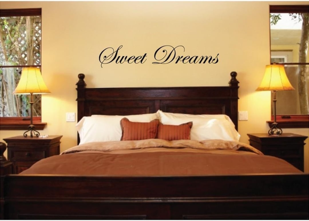 This Removable Vinyl Wall Decal Will Encourage SWEET DREAMS. Perfect ...