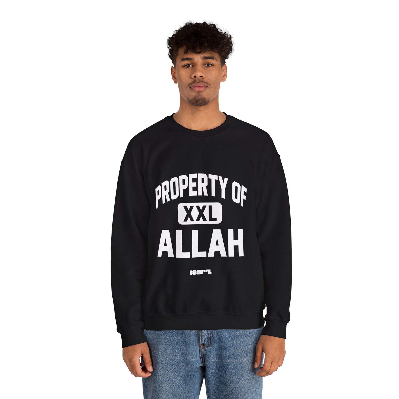 Property of Allah Unisex Crewneck Sweatshirt, Casual Sweatshirt ...
