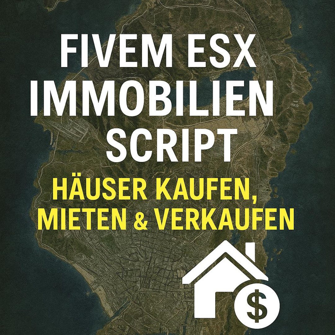 Fivem ESX Real Estate Script – Buy, Rent & Sell Houses (real Estate ...