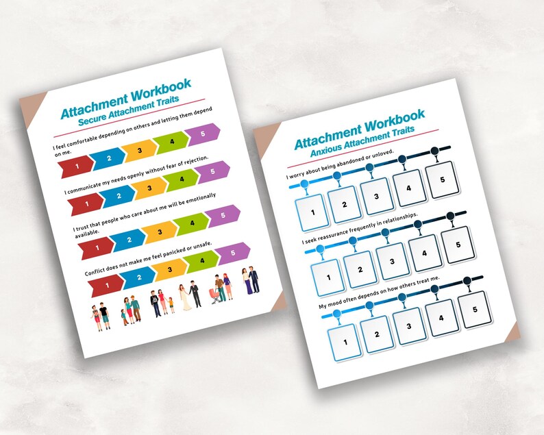Attachment Styles Workbook: Healing Anxious & Avoidant Patterns for ...