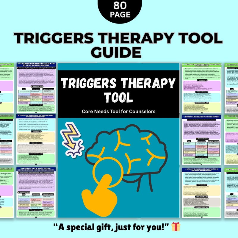 Triggers Coping Skills - Etsy
