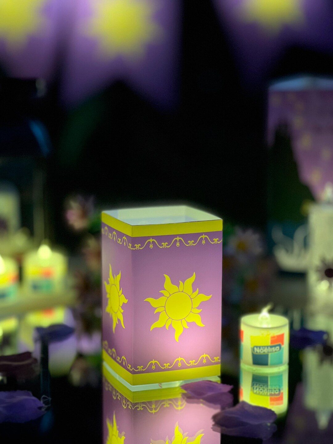 Tangled Lantern Luminaries, Rectangular Lighted Souvenir for ...