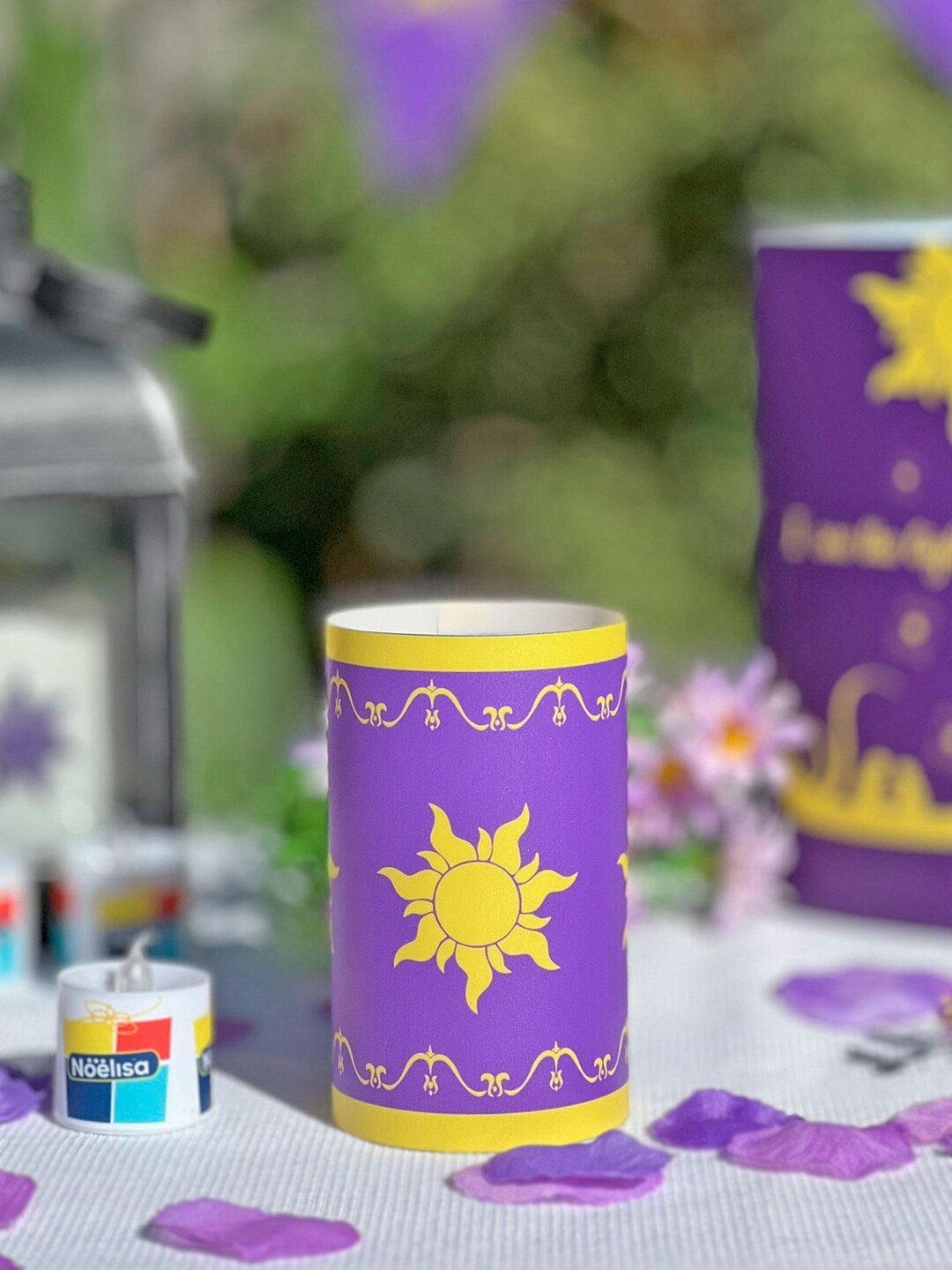 Rapunzel Lantern Set of 10 Tangled Lantern Lights, Luminaries Set ...