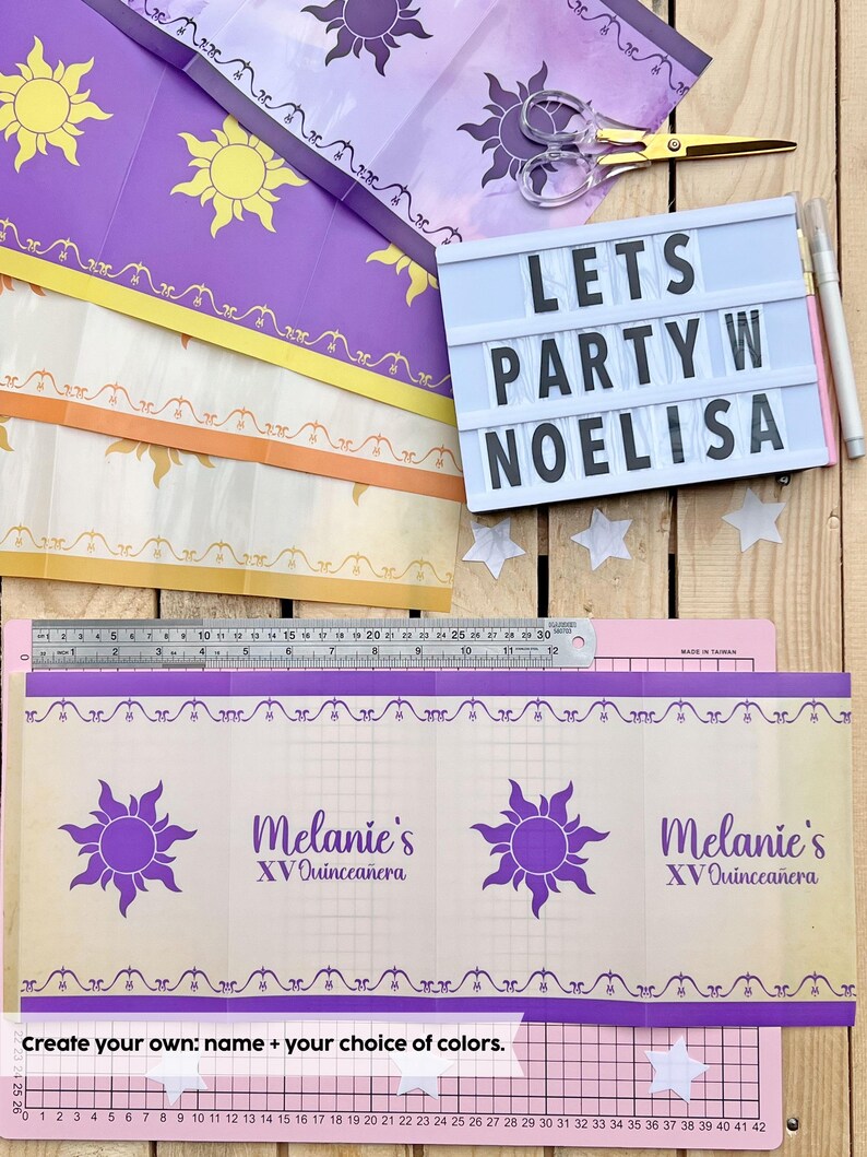 Tangled Lantern Light Set, Personalized Table Decor Luminaries ...