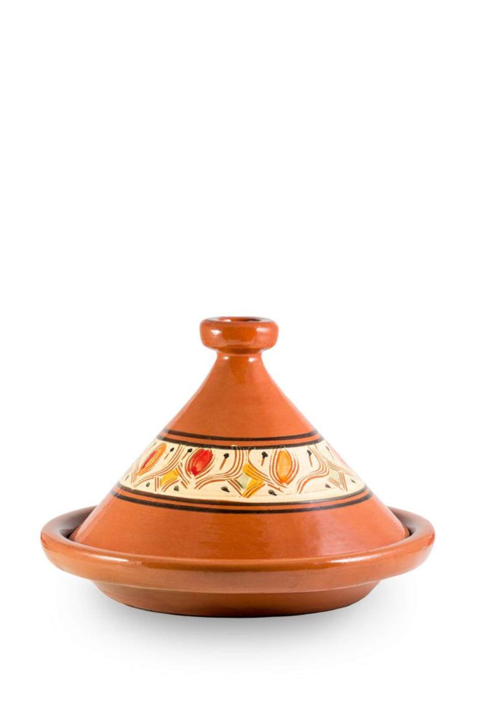 Moroccan Tajine Pot, Handcrafted Ceramic Cookware (25cm) - Etsy