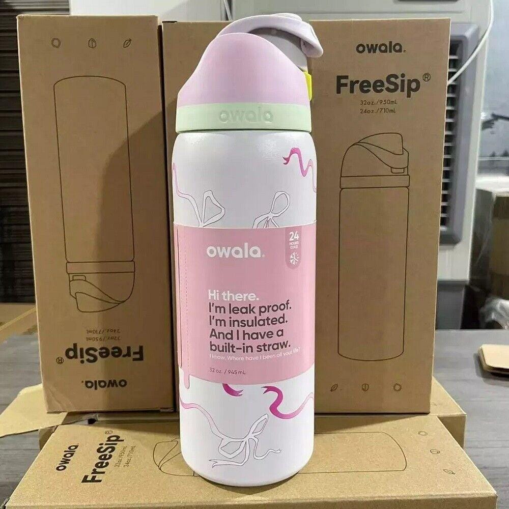 Owala "girlhood" 32oz Free Sip Limited Edition UO Exclusive Multicolor ...