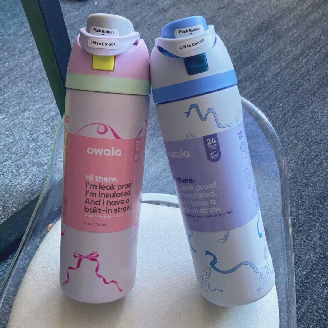 Owala "girlhood" 32oz Free Sip Limited Edition UO Exclusive Multicolor ...