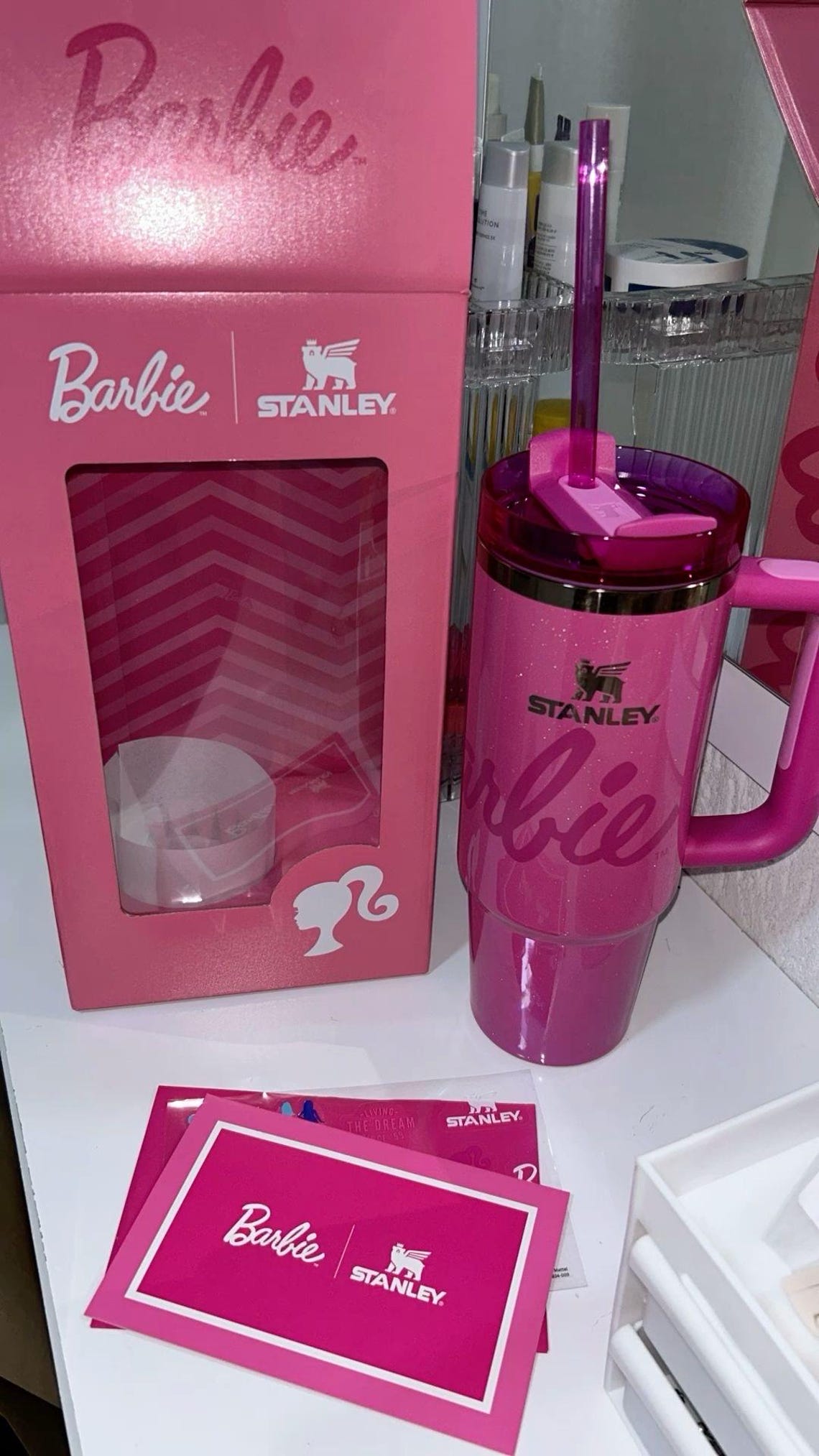 Stanley X Barbie’ 40 Oz Tumbler/ Multicolor / Limited Edition! - Etsy