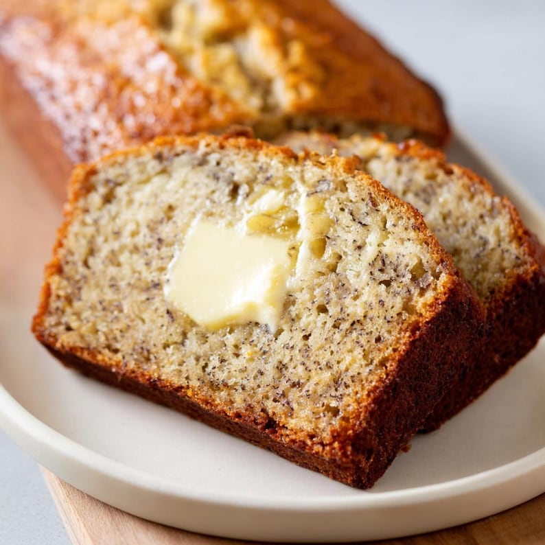 Easy Moist Banana Bread Recipe | Digital Download PDF - Etsy UK