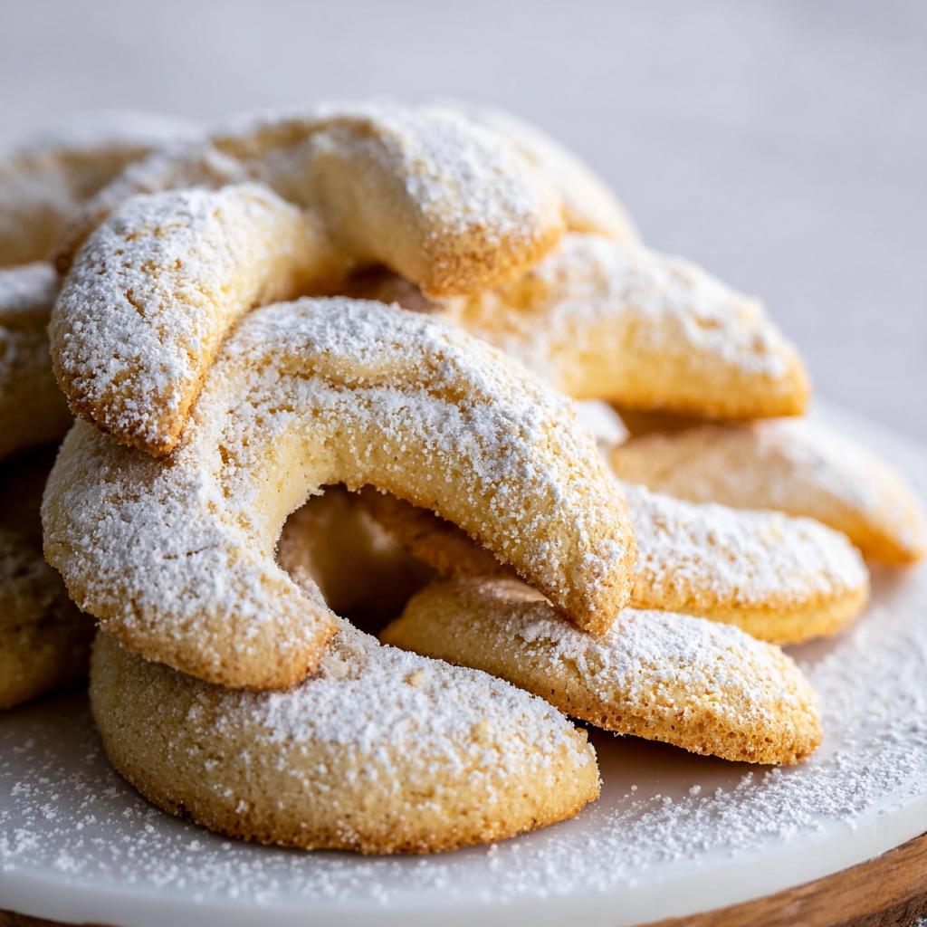 Vanillekipferl Recipe | Austrian Vanilla Almond Crescents (digital ...