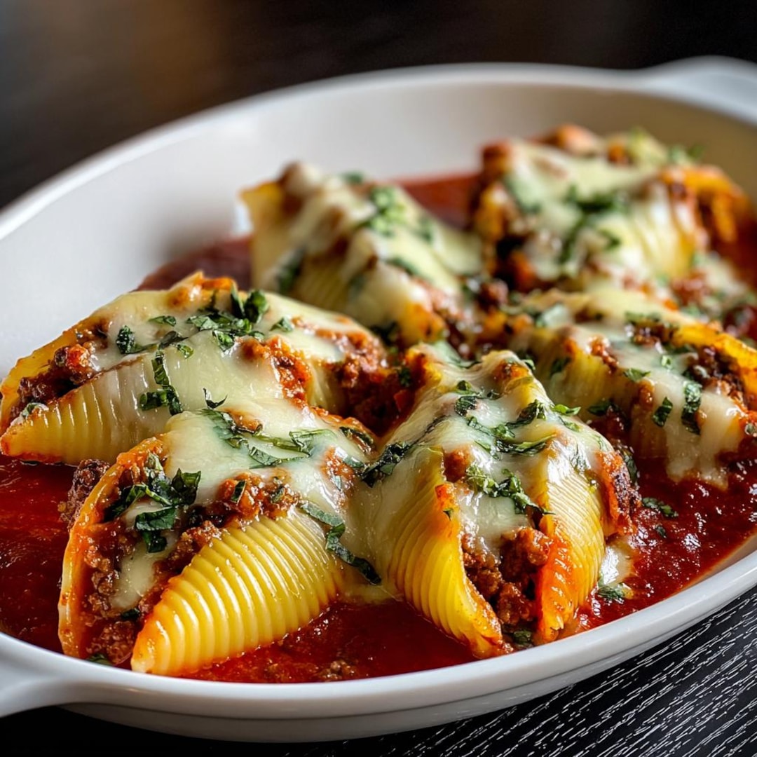 Beef-stuffed Shells Recipe | Creamy Ricotta Filling (digital Download ...