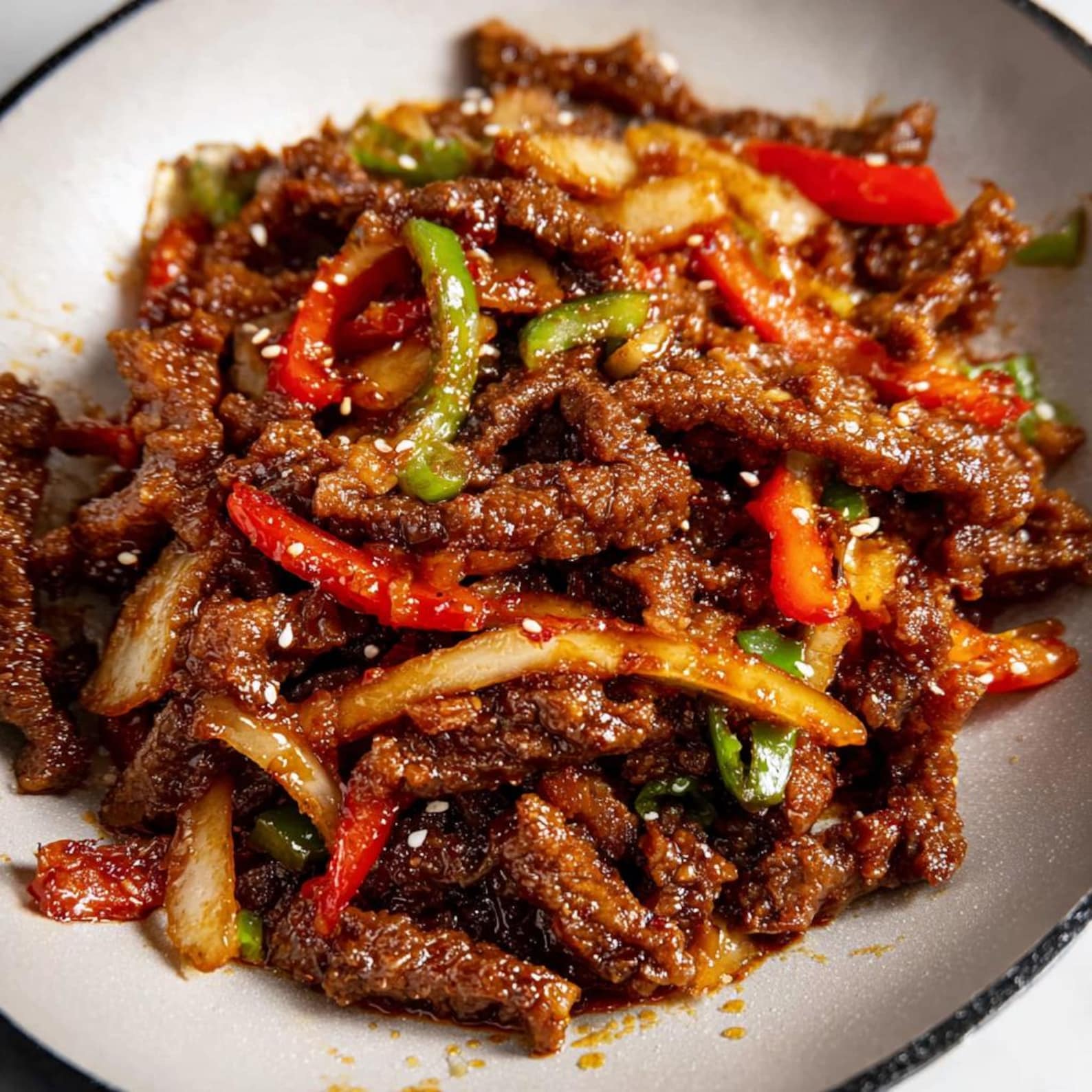 Beijing Beef Recipe | Crispy Strips, Tangy-spicy Sauce (digital ...