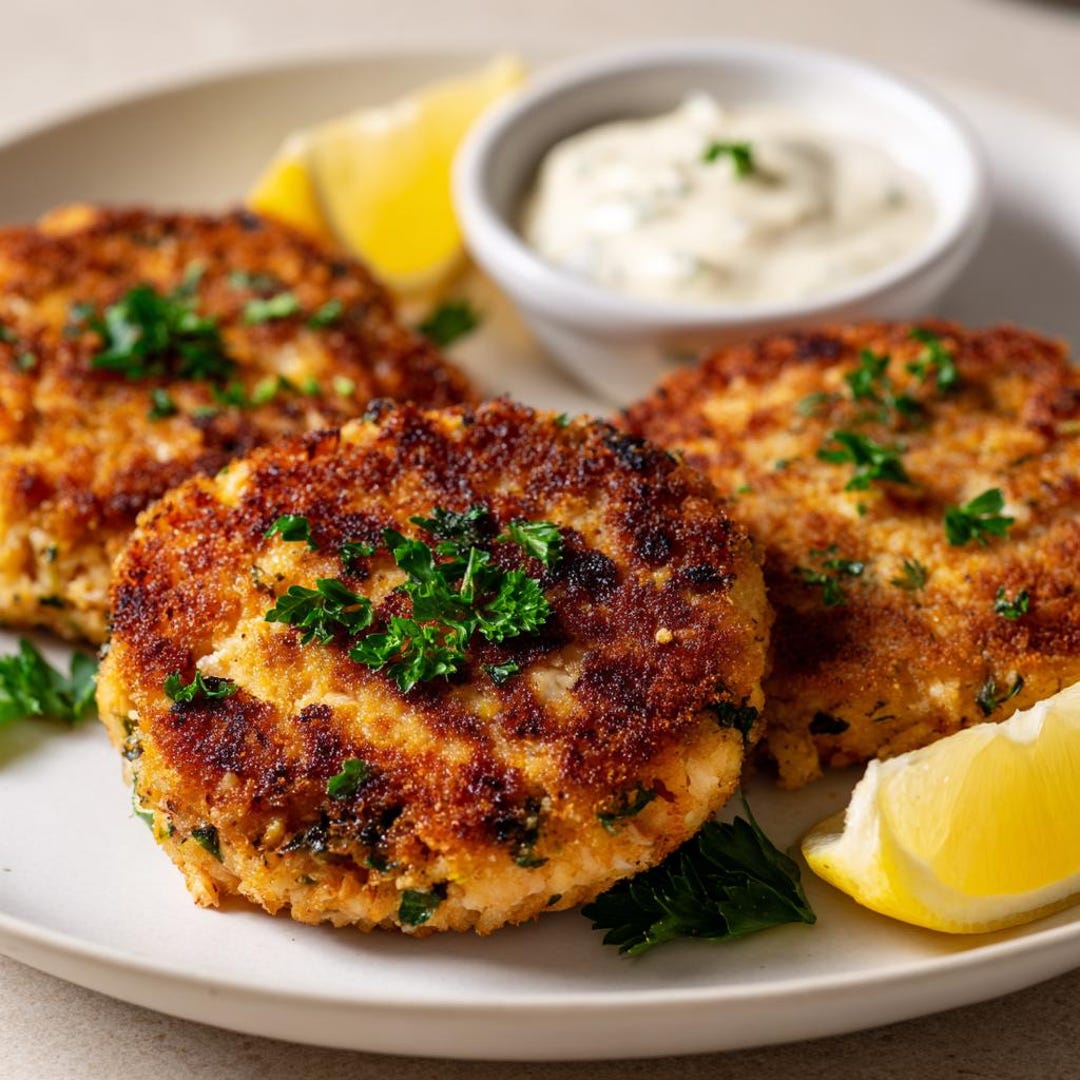 Crispy Salmon Cakes Recipe | Pan-fried Patties, Easy Dinner (digital ...