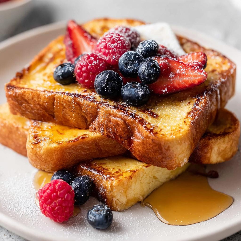 Classic Brioche French Toast Recipe | Easy Brunch (digital Download PDF ...