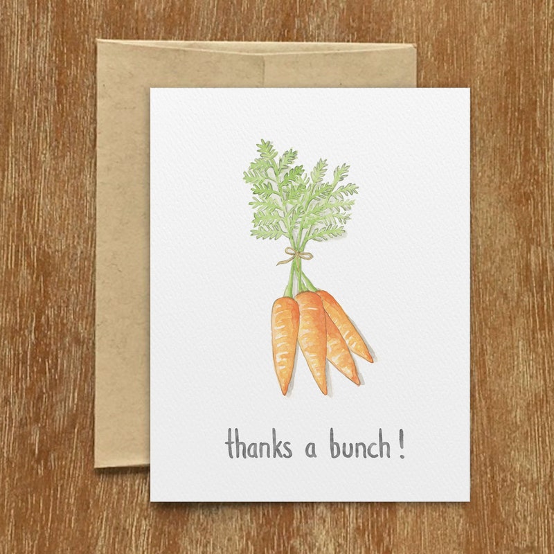 Thanks a Bunch - Etsy
