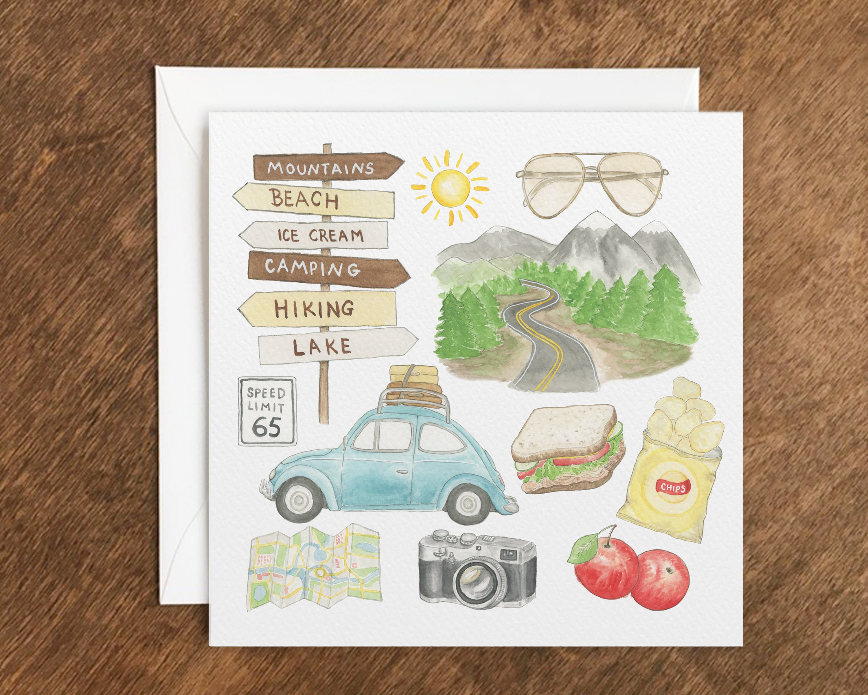 Road Trip Birthday Card Roadtrip Birthday Road Trip - Etsy