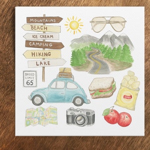 Road Trip Birthday Card, Roadtrip Birthday, Road Trip Anniversary, Road ...