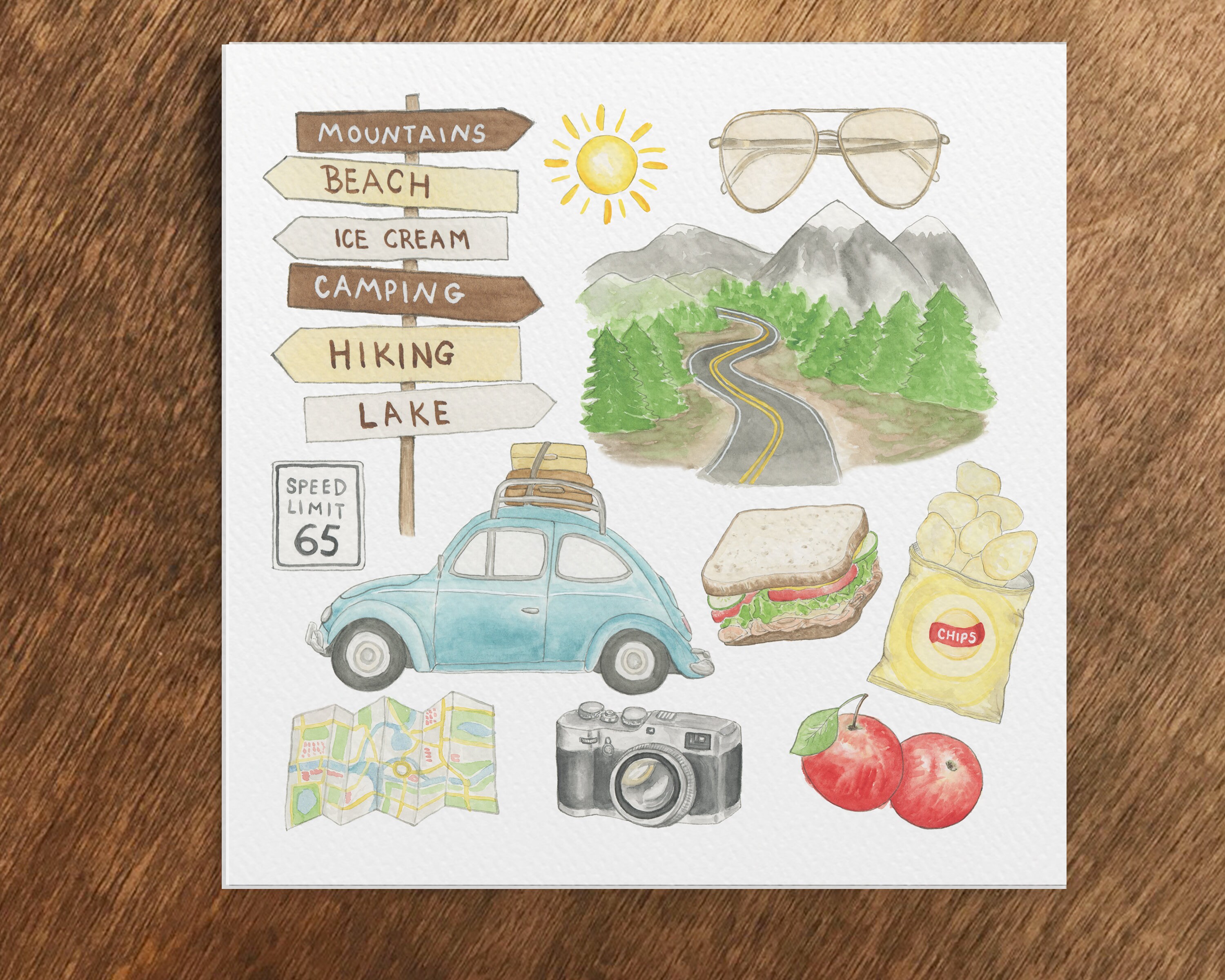 Road Trip Birthday Card, Roadtrip Birthday, Road Trip Anniversary, Road ...