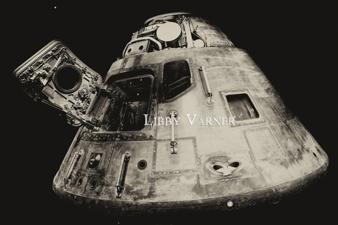 NASA Apollo 14 Crew Capsule Space Fine Art Photograph - Free Shipping ...