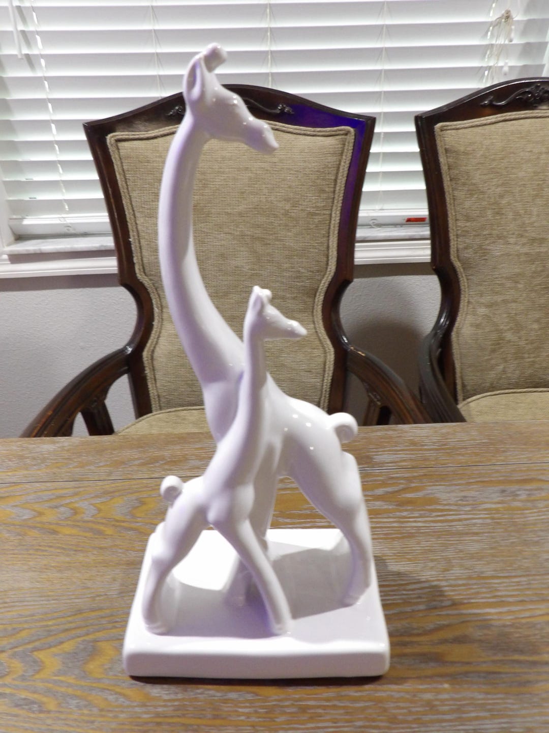 Vintage Haeger Pottery Giraffe With Baby Figurine Statue - Etsy