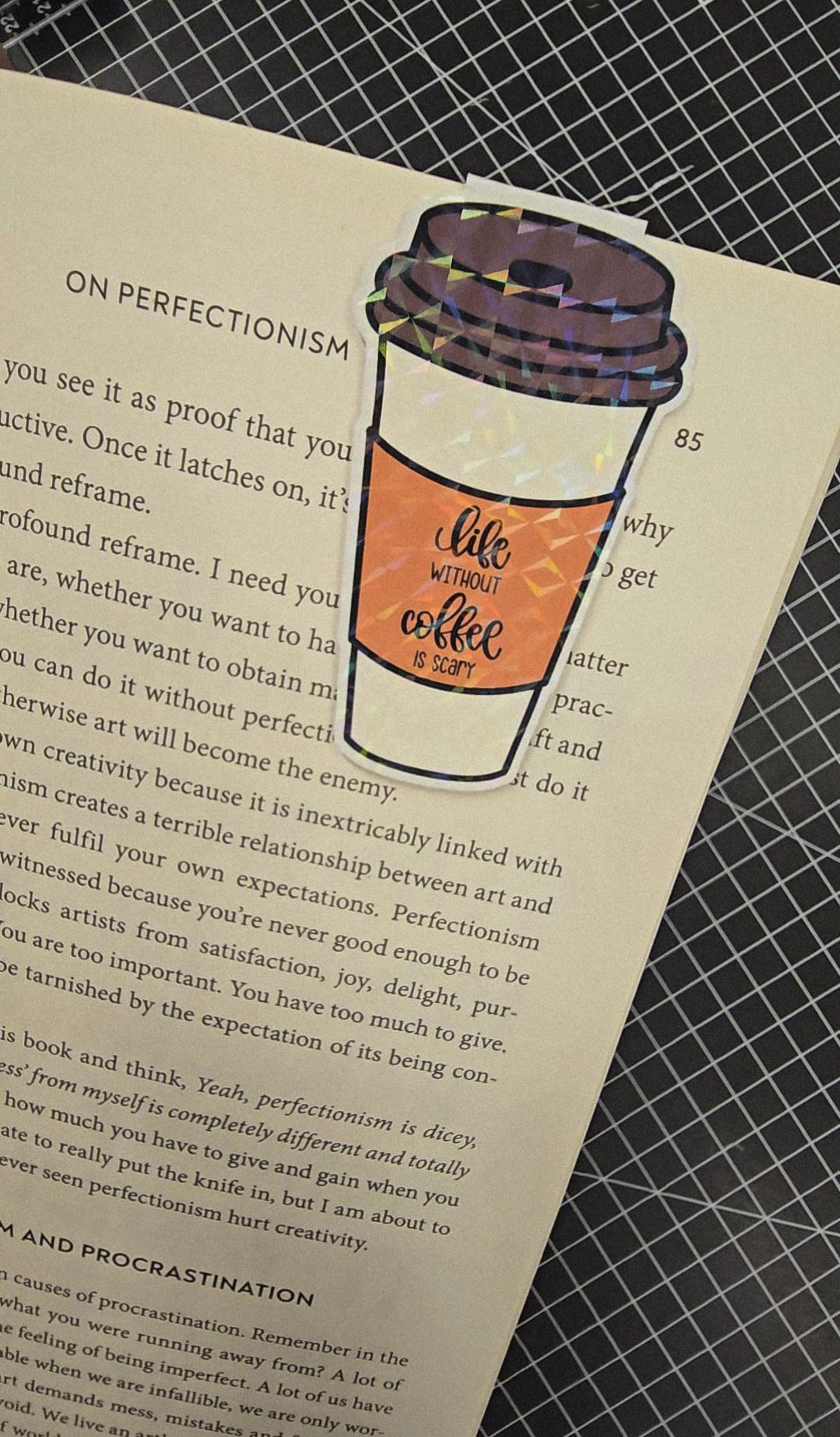 Cozy Café Magnetic Bookmarks Set – 5 Coffee & Sweet Treat Reading ...