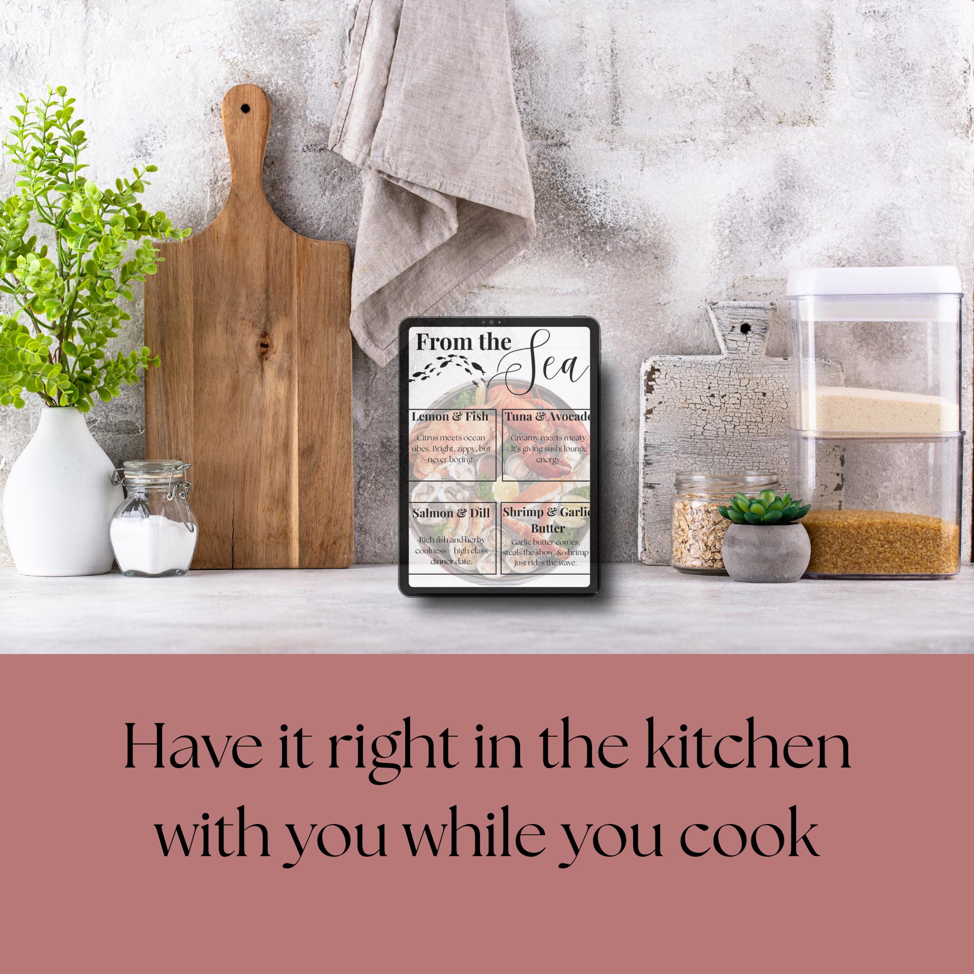 The Flavor Matchmaker | Fun Food Pairing Guide Ebook | Instant Download ...