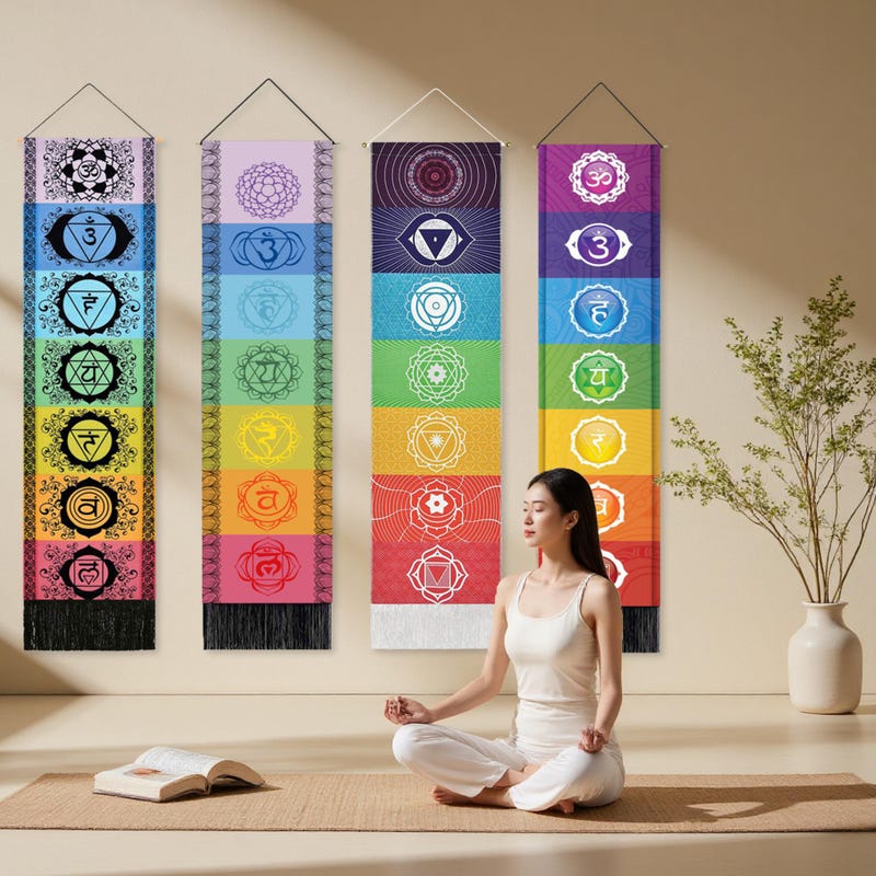 Chakra Tapestry - Etsy