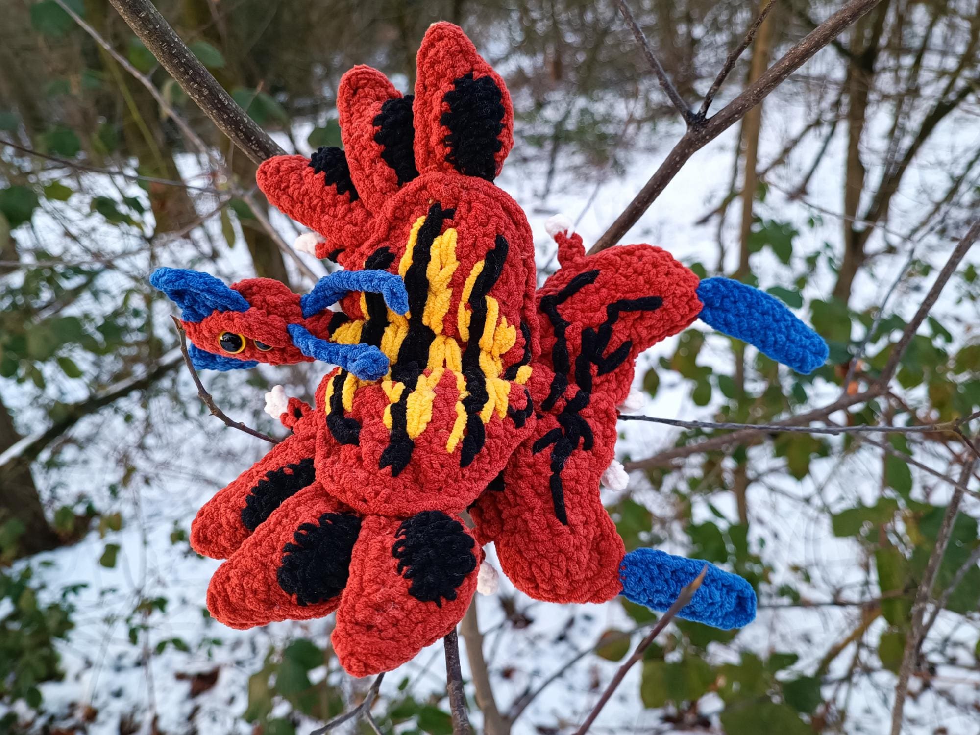 Toruk Ikran Small Plush Dragon Crochet Pattern | Fantasy Banshee ...