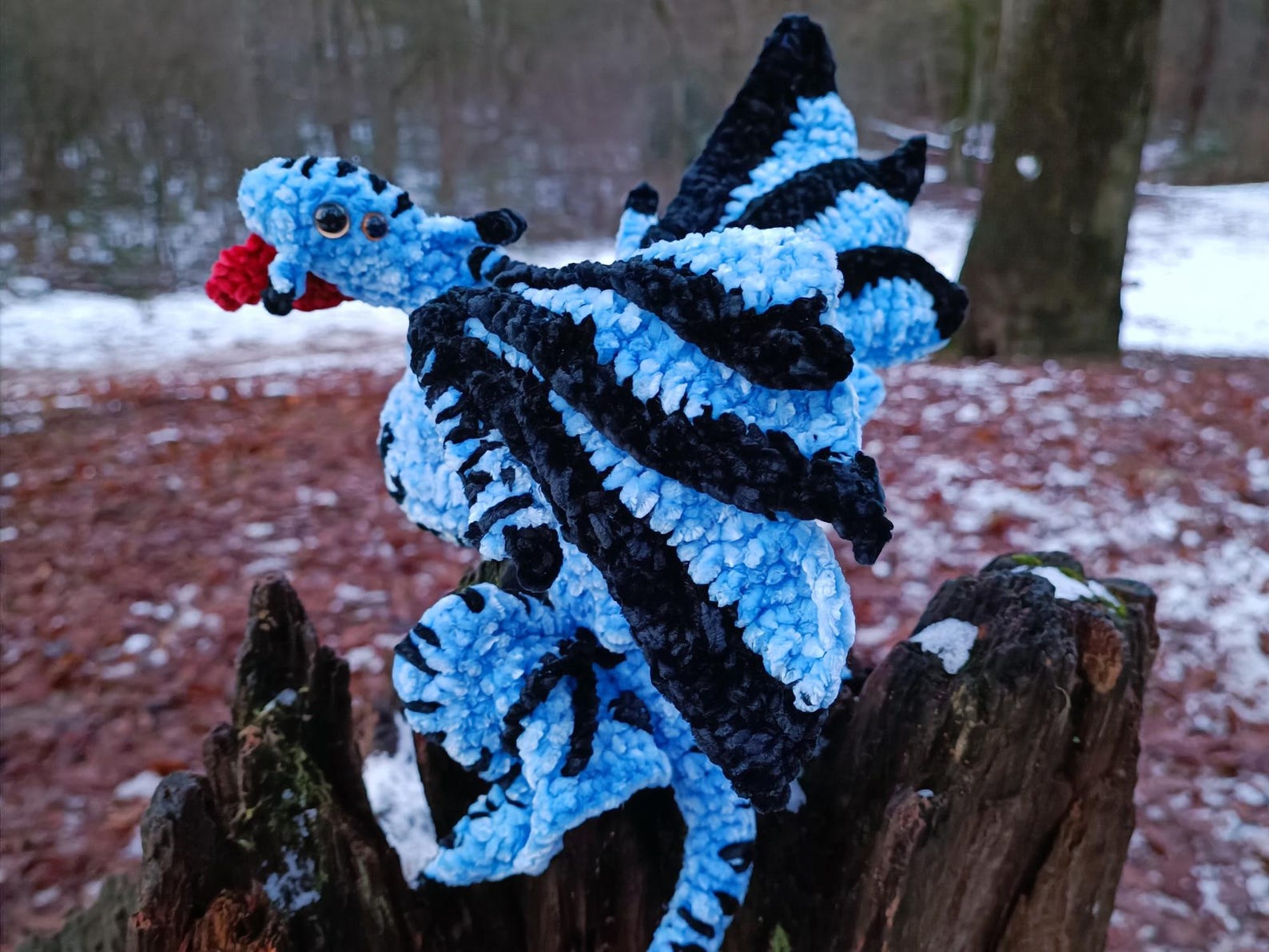 Ikran Dragon Crochet Pattern | Fantasy Flying Banshee Amigurumi PDF - Etsy