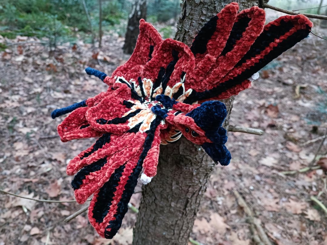 Toruk Ikran Dragon Crochet | Made-to-order Fantasy Flying Banshee Plush ...