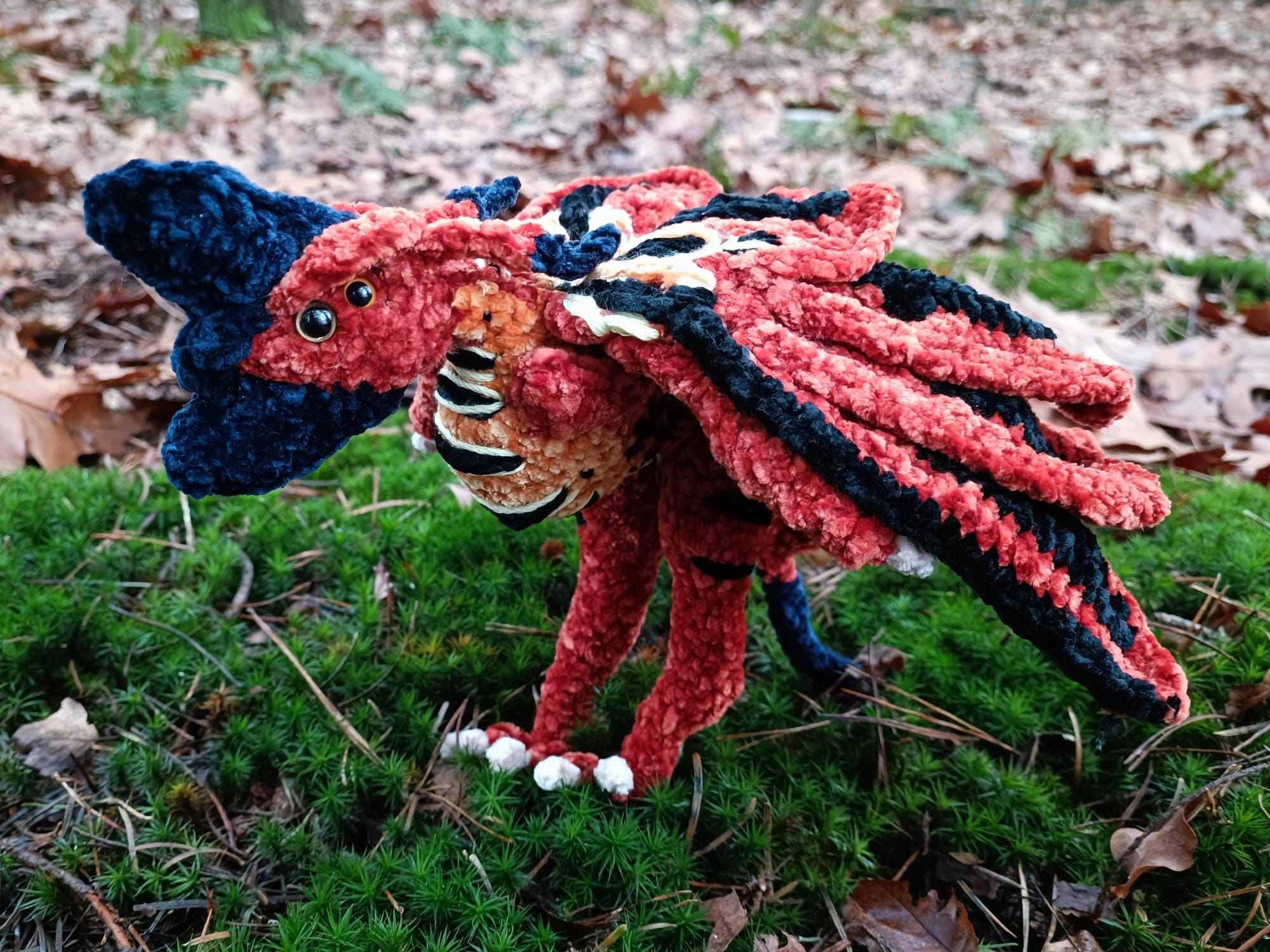 Toruk Ikran Dragon Crochet Pattern | Fantasy Banshee Amigurumi PDF - Etsy