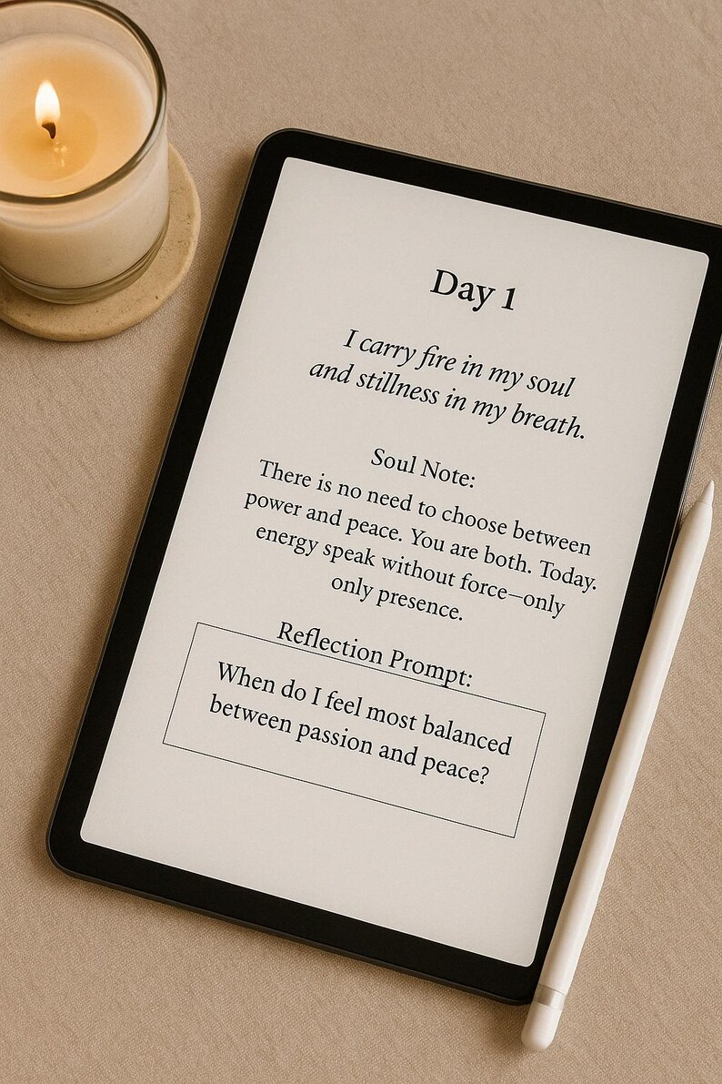 30-day Journal: Self-worth, Soul Reflection Workbook (PDF) - Etsy