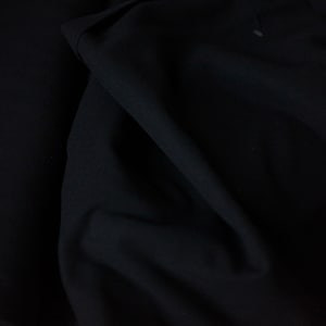Black Wool Fabric - Etsy