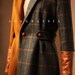 Gold Tweed Leather Jacket - Etsy