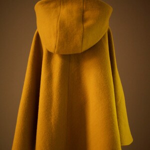 Gold Wool Cape - Etsy