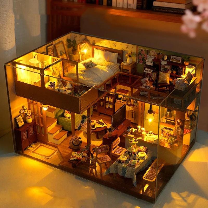 European Style Dollhouse - Etsy