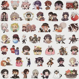 200 Anime Bungo Stray Dogs Sticker Pack | Anime Stickers | Popular ...