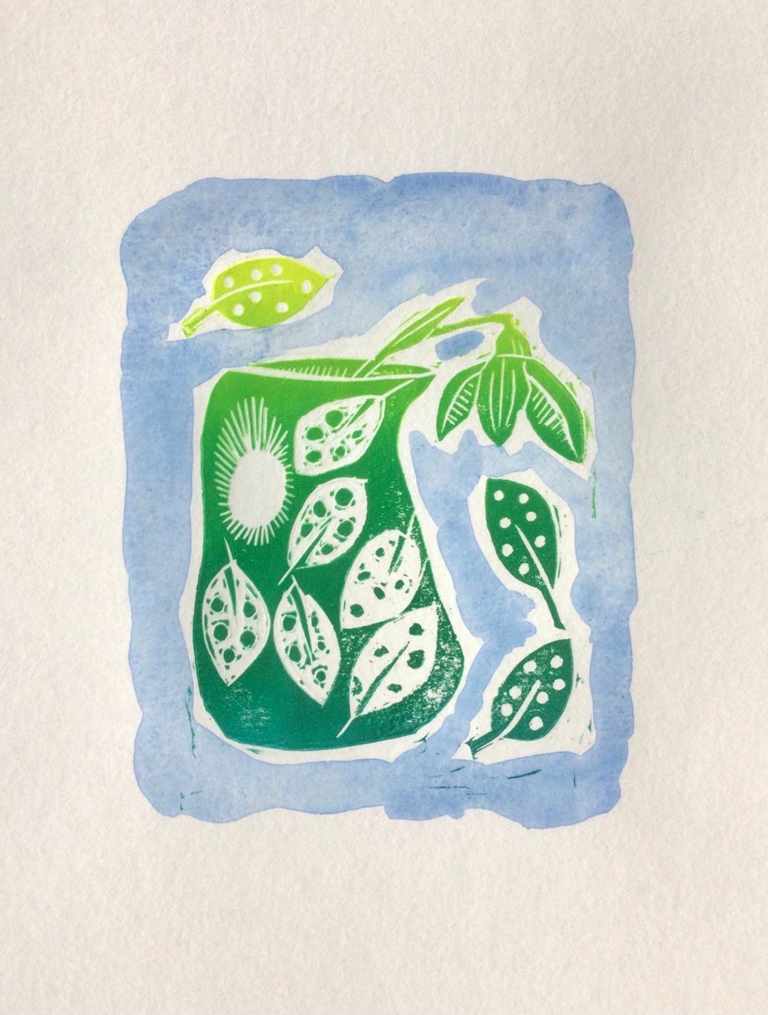 Single Snowdrop Original Linocut Wall Art Picture - Etsy