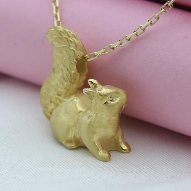 Squirrel Pendant for Men - Etsy